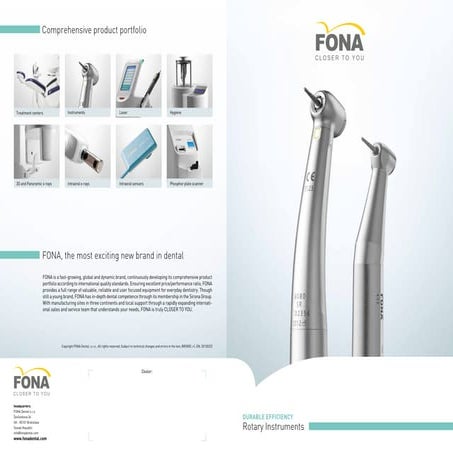 Fona hand pieces complete | PPT