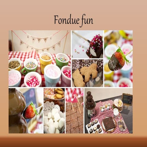 Fondue fun | PPTX