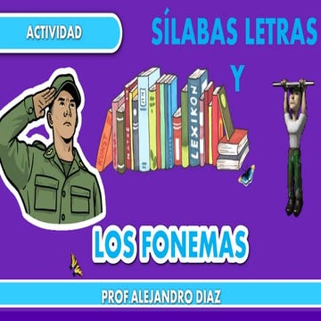 FONETICA Y FONOLOGÍA CON SILABAS Y LETRAS | PDF