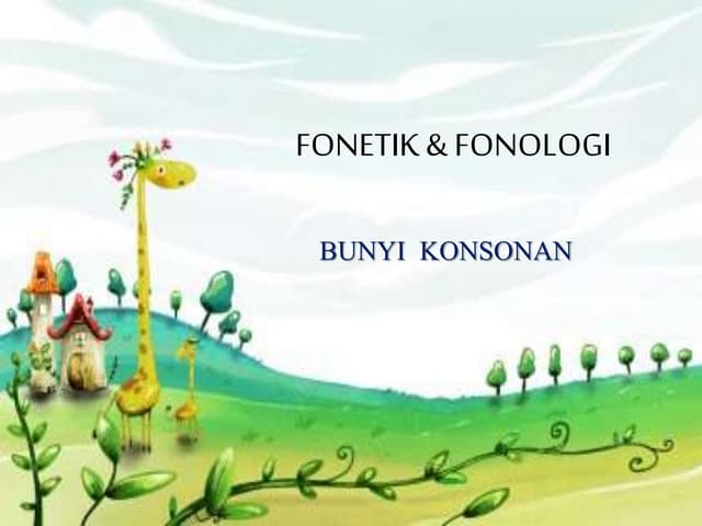 Konsep Fonetik dan Fonologi dan Fonem-fonem Dalam Bahasa Melayu | PPTX