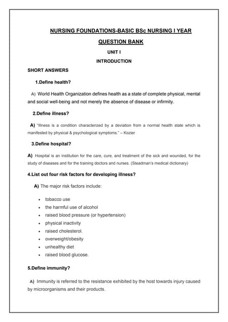 Fundamental of Nursing 1st semester BSN mcqs for practice,Educational Platform.pdf ...