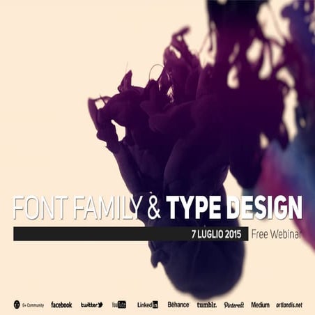 Font family & Type Design | PDF