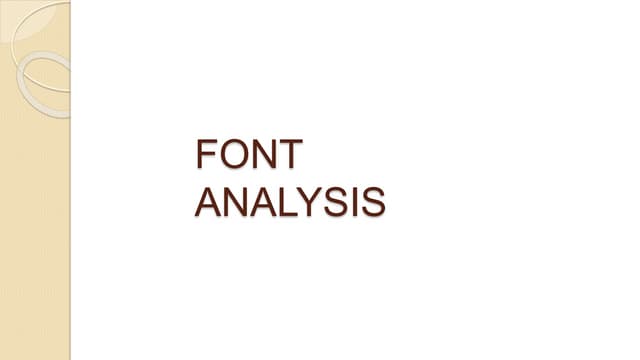 Contents page analysis vibe | DOCX