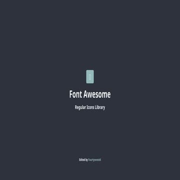 FontAwesome Icons para imprim(PPTX).pptx