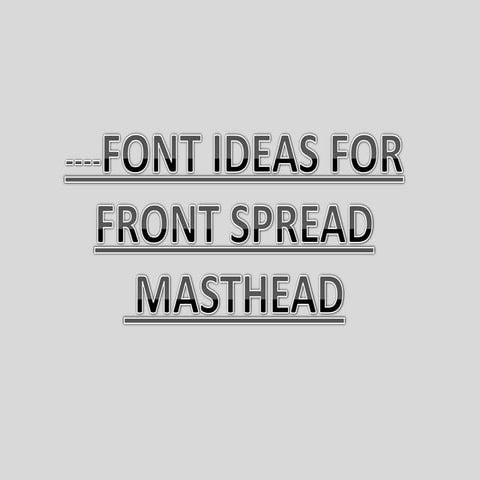 Font ideas powerpoint | PPTX | Desktop Publishing | Computer Software and Applications