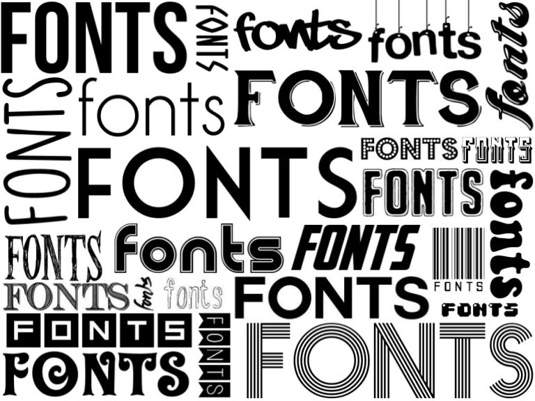 Font Mood Board