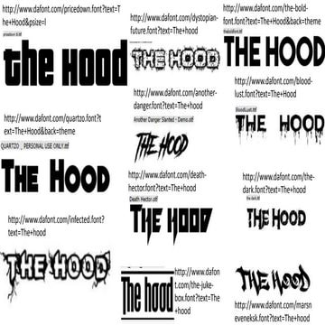 Font research | PPTX