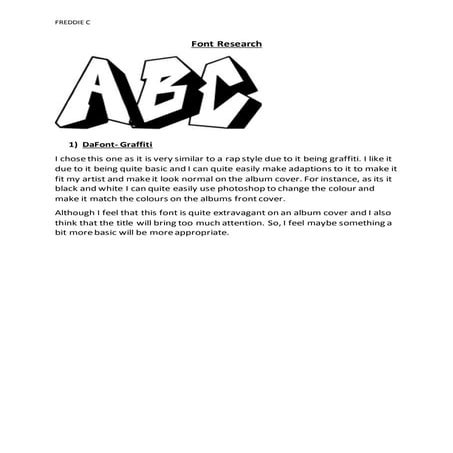 Font research | DOCX