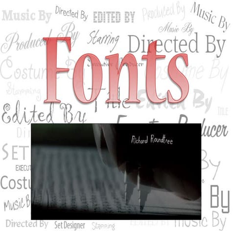 Fonts | PPT