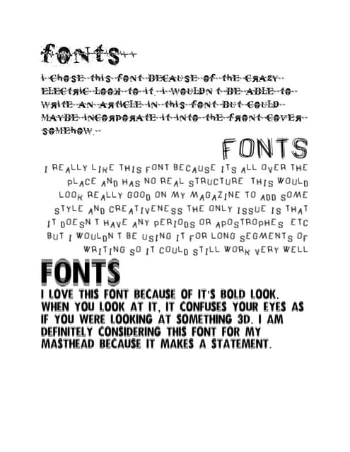 My Fonts | PDF