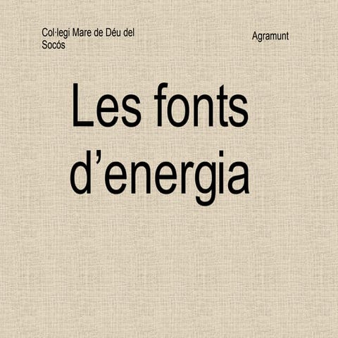 Fonts Denergia | PPT