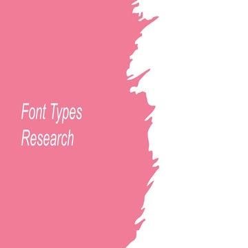 Font Types Research.pptx