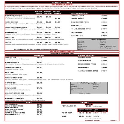 Triple-Play-Restaurant-Menu | PDF