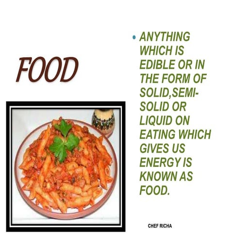 Food | PPTX