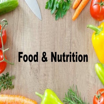 The 6 nutrients | PPT