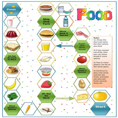 Food board-game[1] | PDF