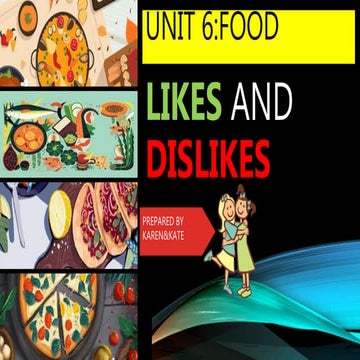 Food likes and dislikes | PPTX