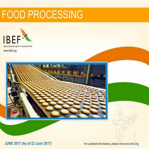 Food processing report | PDF