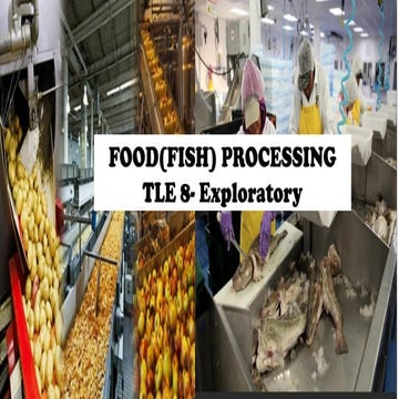 FOOD PROCESSING TOOLS, UTENSILS, & EQUIPMENT | PPTX