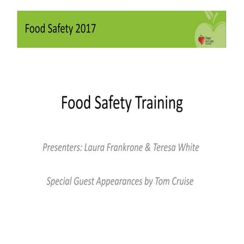 Food Safety & Hygiene | PPTX