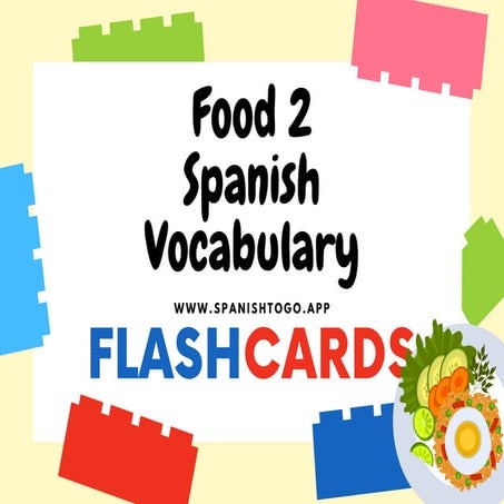 Food - Spanish Vocabulary - Flashcards (3).pdf