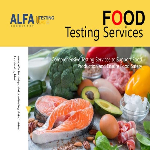 Food testing services | PDF