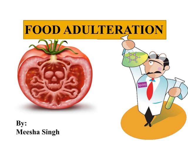 Adulteration & misbranding | PPT