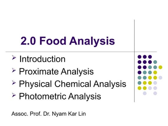 Proximate analysis.pptx | Chemistry | Science