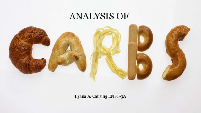 Estimation of total carbohydrate | PPTX