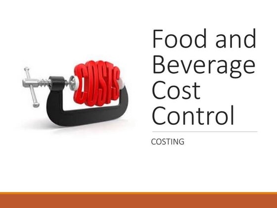Cookery - Module 6 -Calculating Cost of Production.pptx