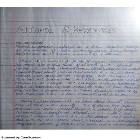 Food and beverage notes 4th sem alcholic beverage | PDF | Food & Drink