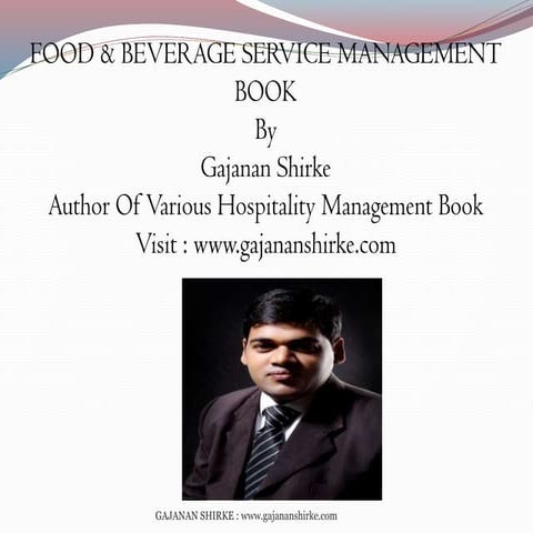 Food and beverage service management book | PPSX | Alcoholic Beverages ...