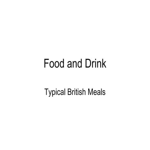 Foodanddrink | PPT