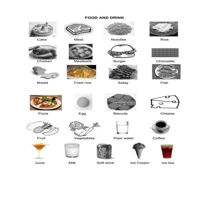 Food and drink | DOCX