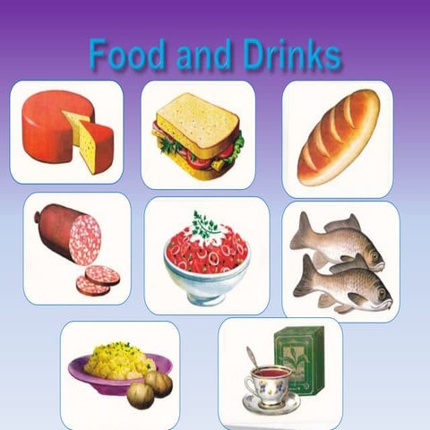 Food and drinks | PPTX