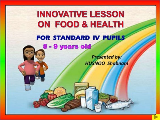 Three basic food groups | PPTX