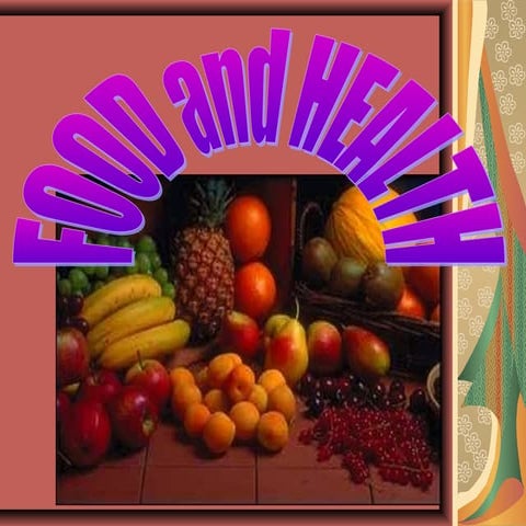 Food and health | PPT