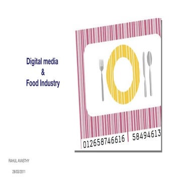 Food and new media | PPT