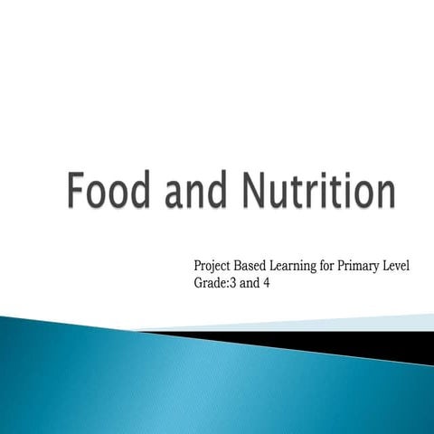 Food and nutrition | PPTX
