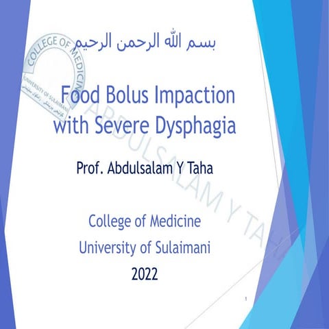 Food Bolus Impaction with Severe Dysphagia.pdf