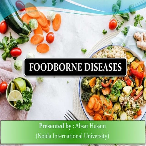 Food borne diseases | PPTX