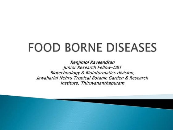 Food poisoning | PPTX