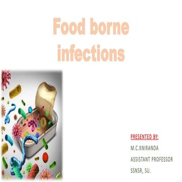Food borne infections in microbiology.pptx