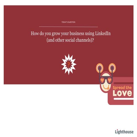 Food Brands: How to grow your business using LinkedIn | PPT