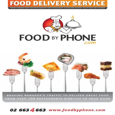 Food by Phone Menu Book 2013 | PDF