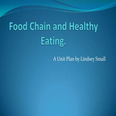 Food chain and healthy eating powerpoint | PPTX | Food & Drink