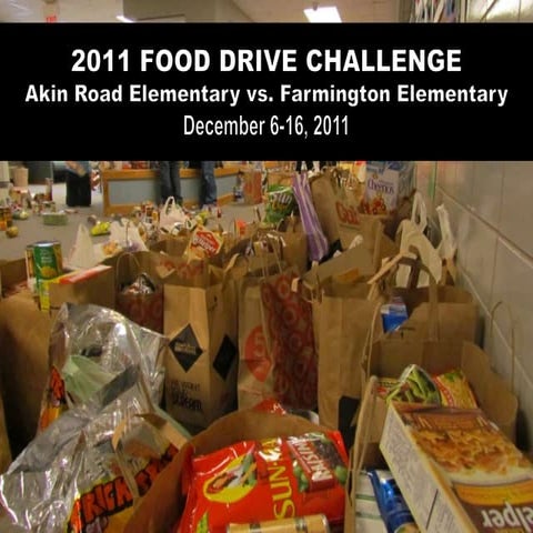 2011 Food Challenge | PPTX