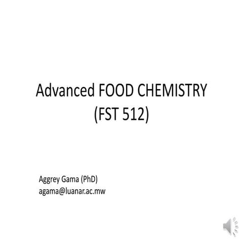 Food Chemistry - Color and pigments in Food_Part 1.pptx
