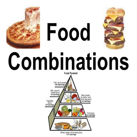 Food Combinations | PPTX