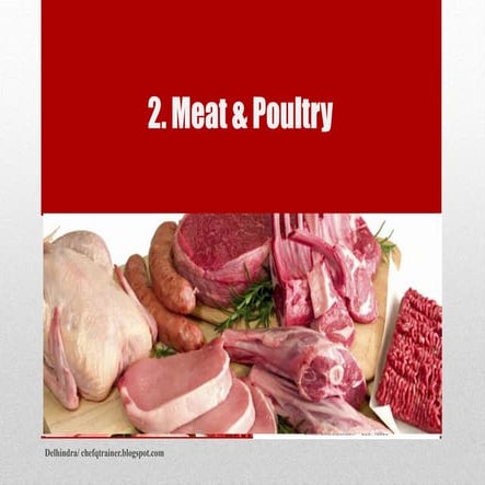 Food commodities 2 - Meat & Poultry/ chefqtrainer.blogspot.com